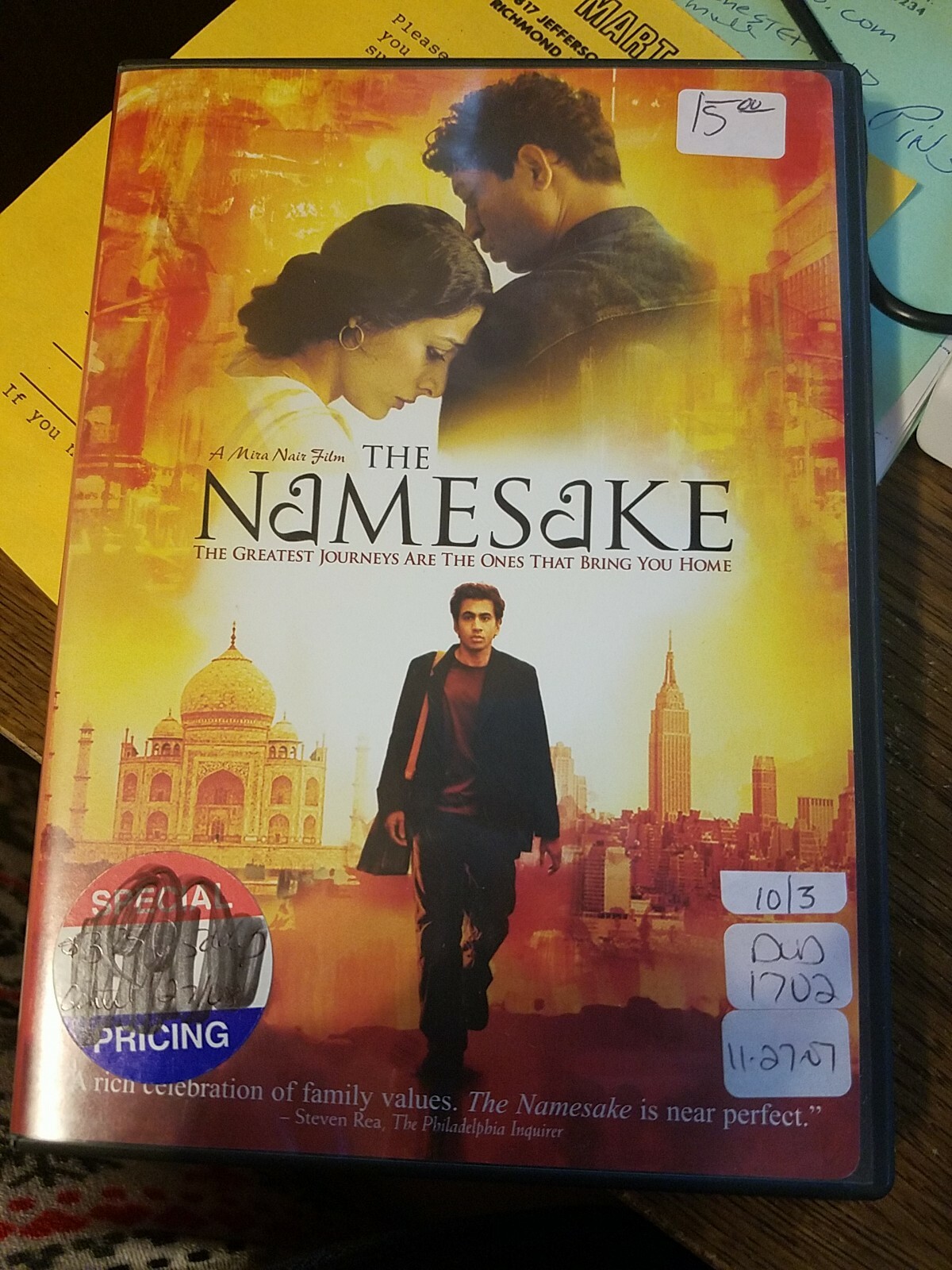 The Namesake (DVD, 2007) 24543456087| eBay
