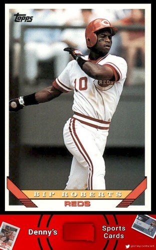 1993 Topps #219 Bip Roberts Cincinnati Reds Baseball Card | eBay