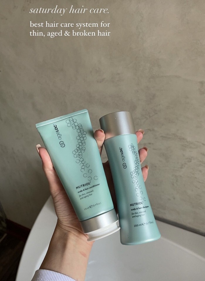 Nu Skin ageLOC Scalp & Hair Shampoo & Conditioner Set Nutriol Sealed ...