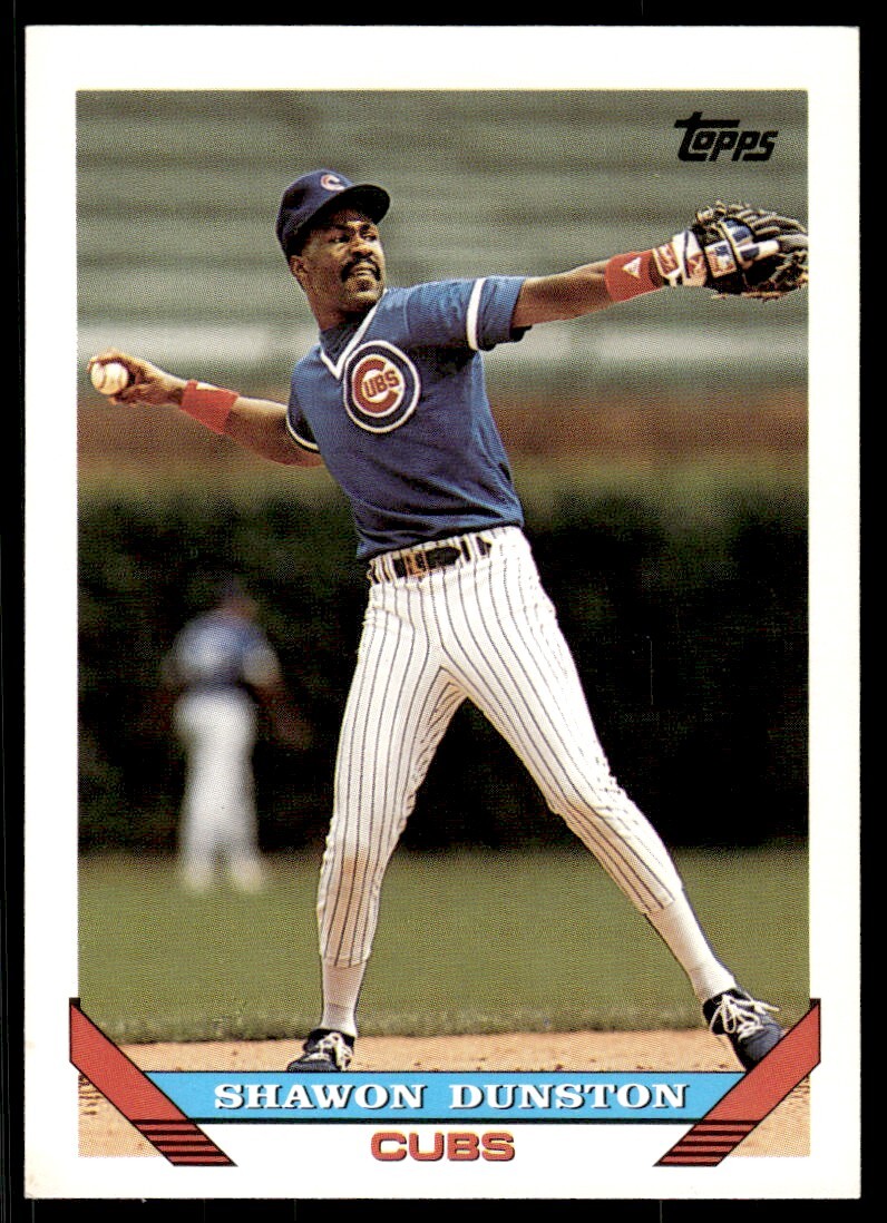 2022 Topps Baseball Card Shawon Dunston Chicago Cubs #595 | eBay
