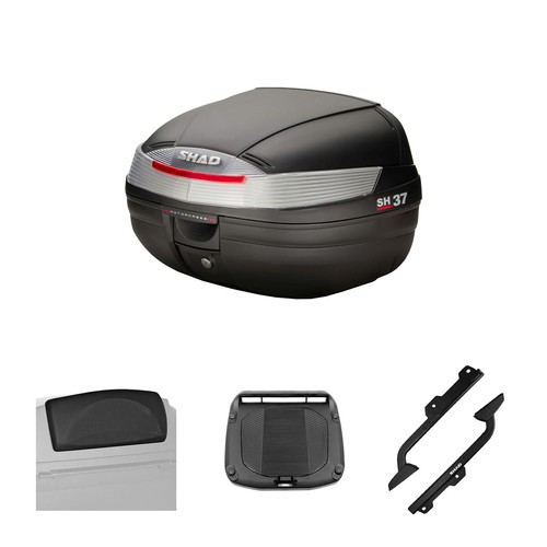 SHAD SH37 Black Top Case Kit + ZONTES 350D 350 Frame 2023-2024 | eBay