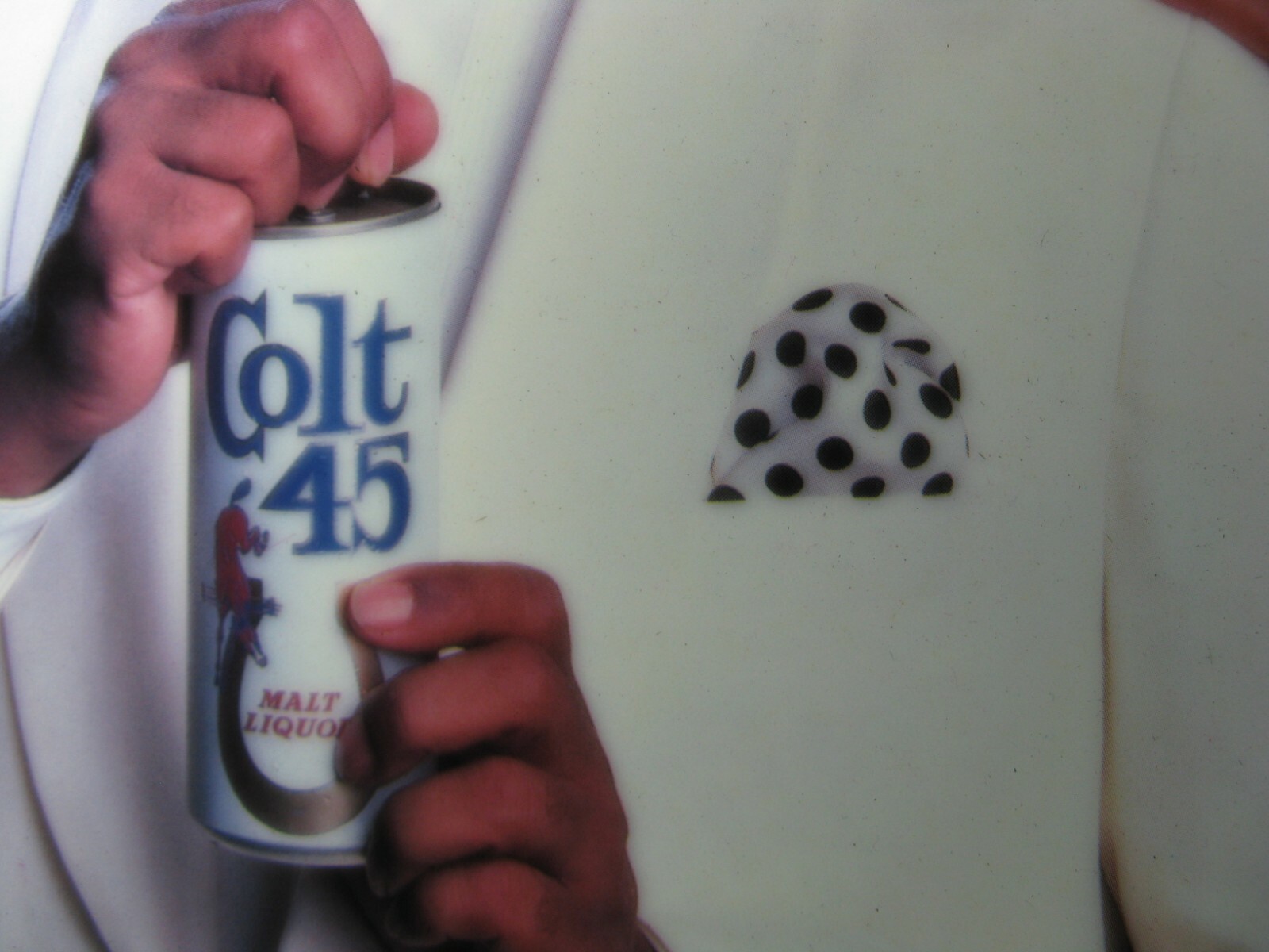 Billy Dee Williams Colt 45 Neon Sign