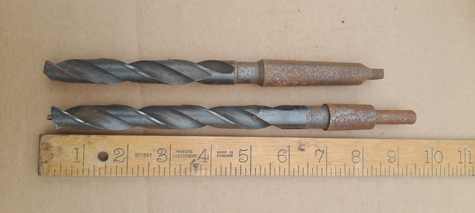 Morse taper HSS drill bits x 2 | eBay