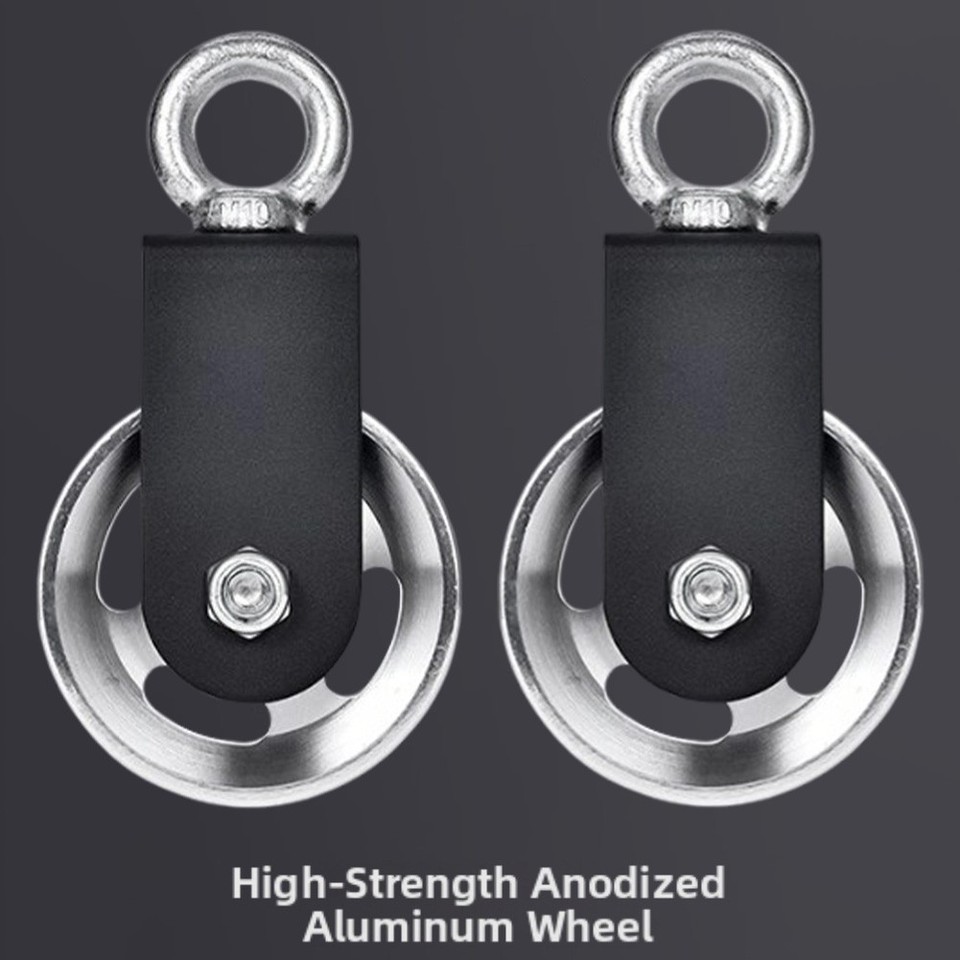 Silent Pulley System Bracket for Fitness Use with Heavy Load Bearing ...