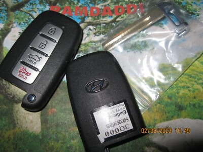 OEM Unlocked 09-14 Hyundai Sonata 95440-3Q000 Smart Key Fob Remote 11/ ...