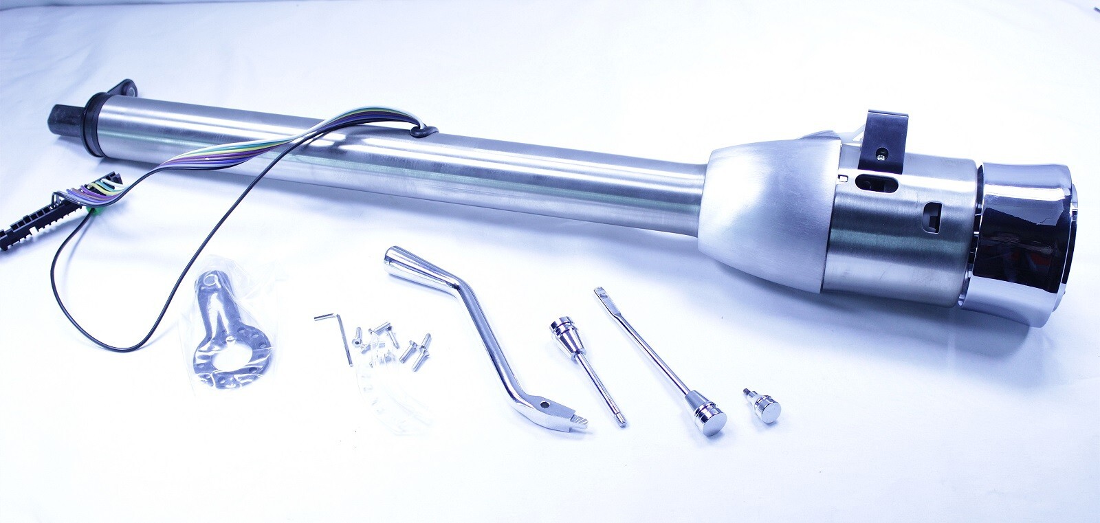 30" CHROME Tilt Steering Column Automatic Shift W/Adapter Street Hot ...