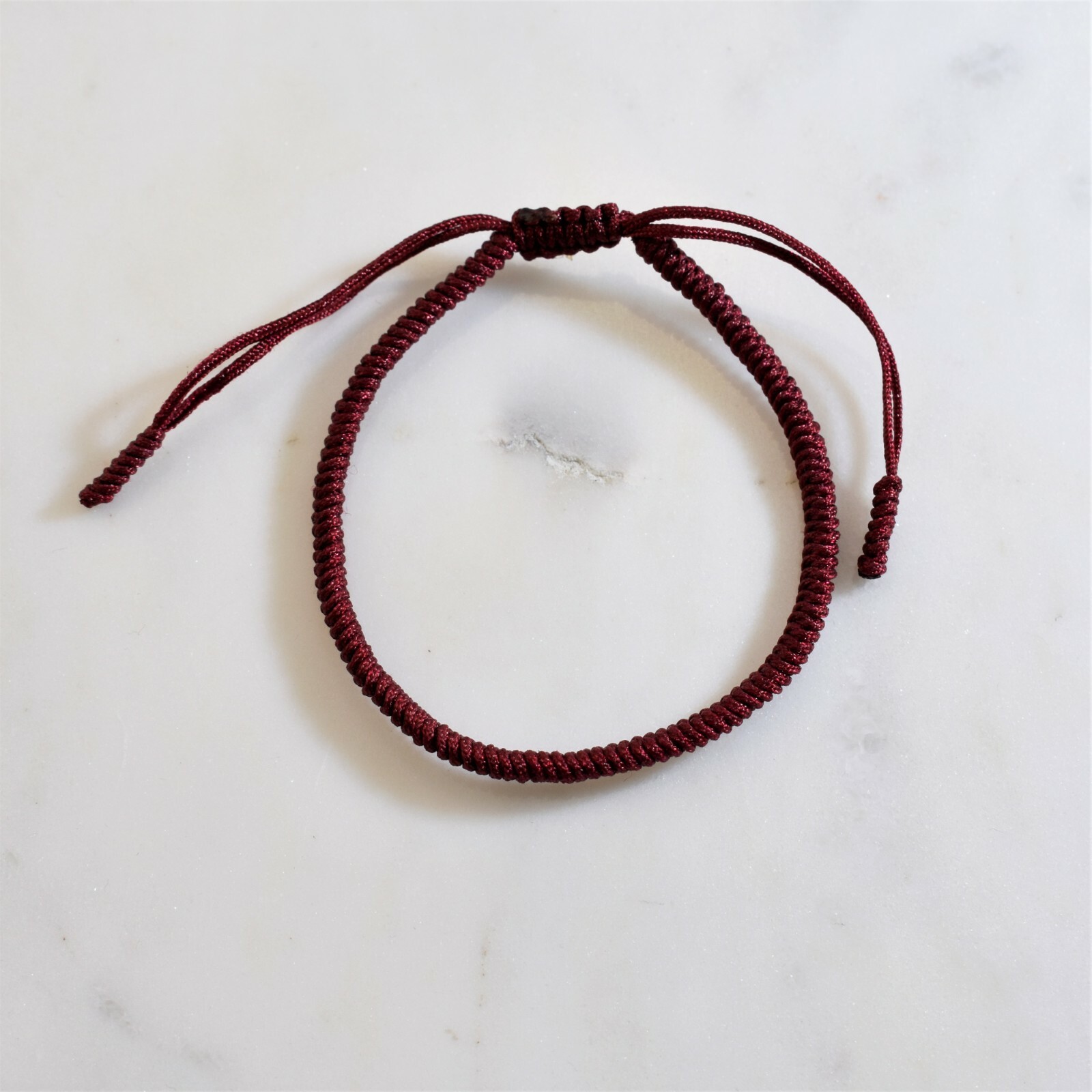Tibetan Handmade Buddhist Rope Knot Red Black Tan Green Lucky Bracelet ...