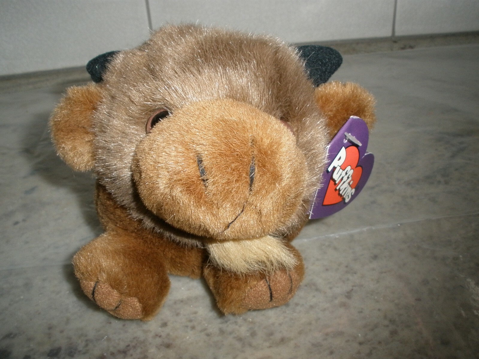 NEW Puffkins Plush BIFF THE BUFFALO birthday is 7-1-97 | eBay