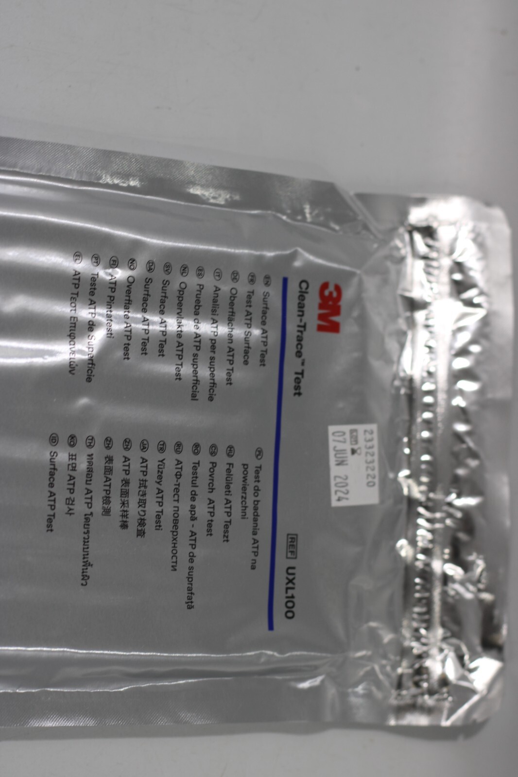 3M Clean Trace Surface ATP Test Swab UXL100 (pack of 10 Swabs) Sept ...