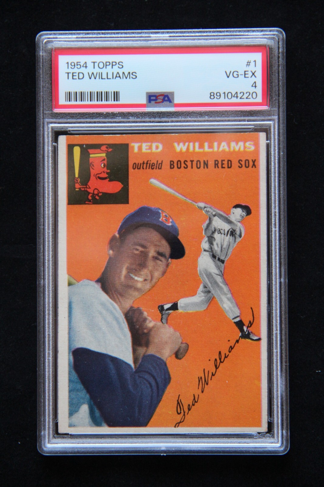 1954 Topps Ted Williams #1 PSA 4 | eBay