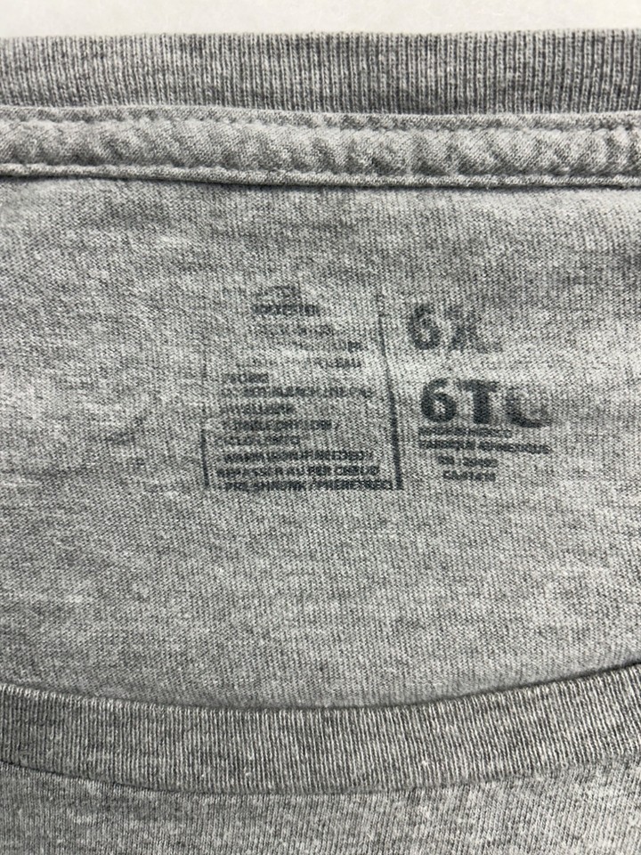 Neff Company 6XL Mens Graphic T-Shirt Gray Astro Floral Tropical ...