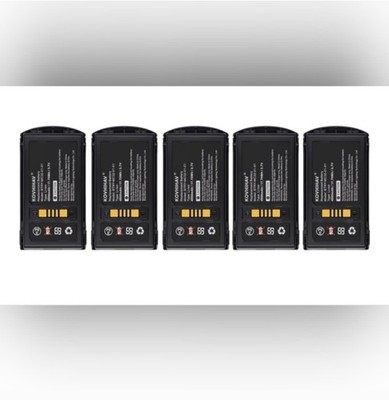 5 Pack 3.7V 4800mAh Scanner Battery Symbol Zebra Motorola MC3200 MC3300 ...
