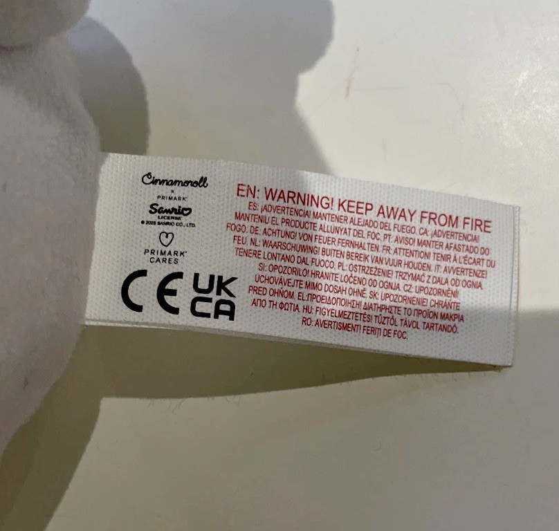 Official Sanrio Cinnamoroll Plush Doll Holding Blue Heart - Cute Kawaii ...