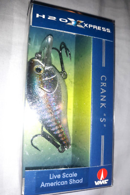 H2O Xpress Crank "S" Live Scale American Shad 2' to 4' Depth | eBay