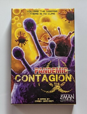 2014 Z-Man Pandemic Contagion Board Game You are the Disease There is ...