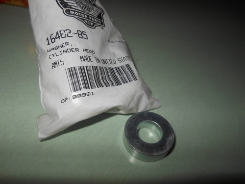 NOS OEM Harley-Davidson Cylinder Head Washers 16482-85 Qty2 | eBay