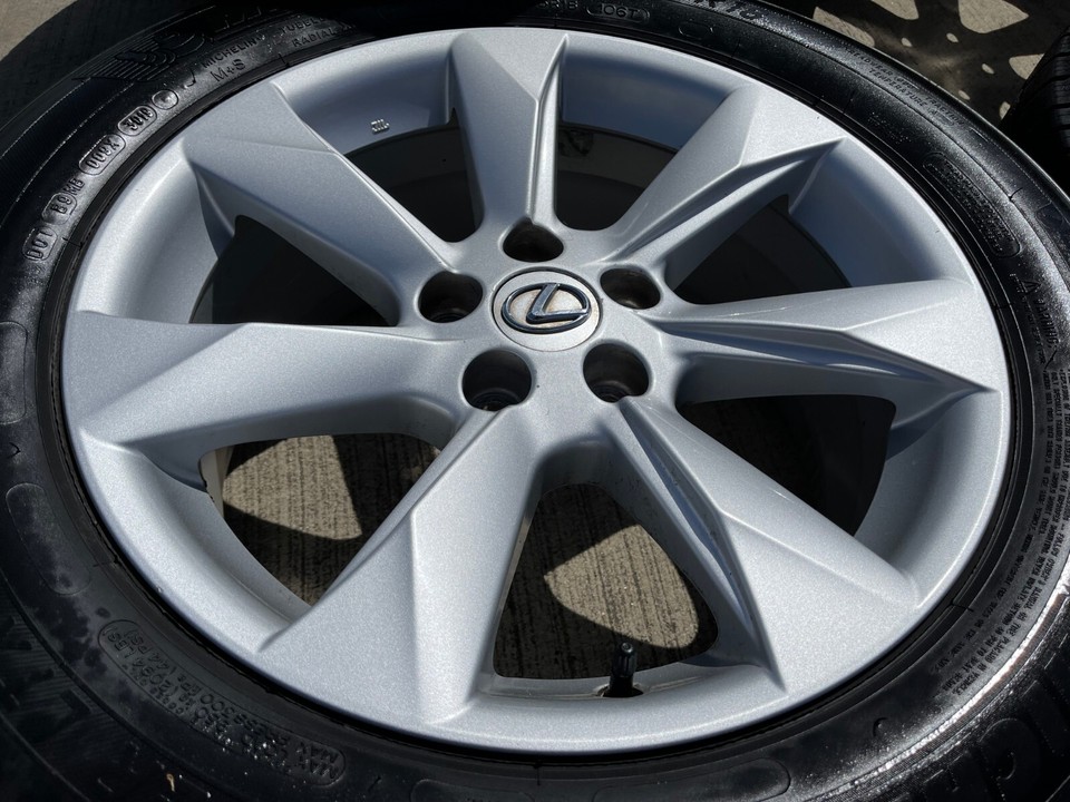 18" Lexus RX350 OEM wheels rims 74336 tires Toyota Highlander MICHELIN ...