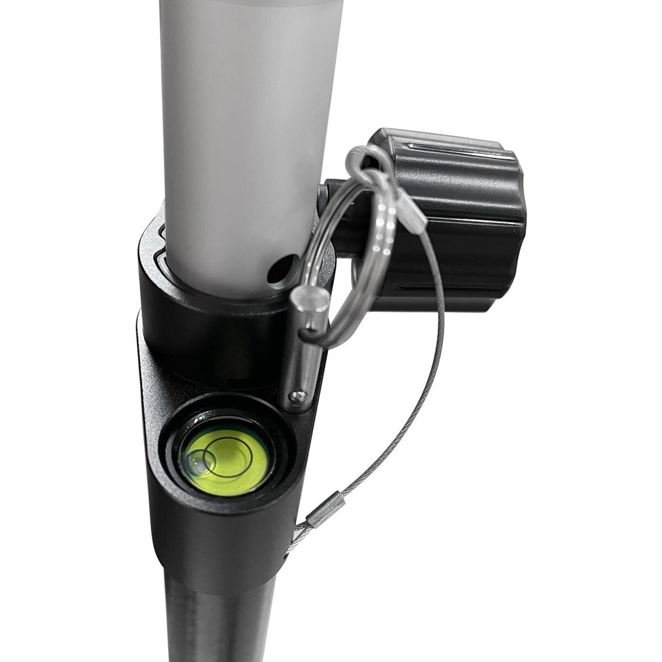 TELESCOPIC CARBON FIBER PRISM 2.1M GPS POLE FOR TRIMBLE TOPCON TOTAL ...