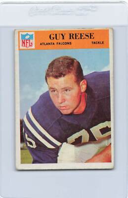 1966 Philadelphia #9 Guy Reese Falcons EX *DA-AA9404 | eBay