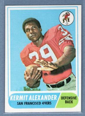 1968 Topps #191 Kermit Alexander EX-MT GO86 | eBay