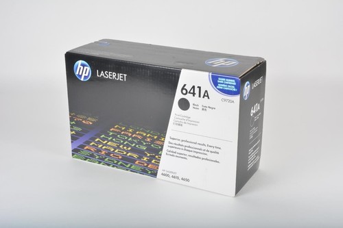 HP 641A (C9720A) Black Toner Cartridge | eBay