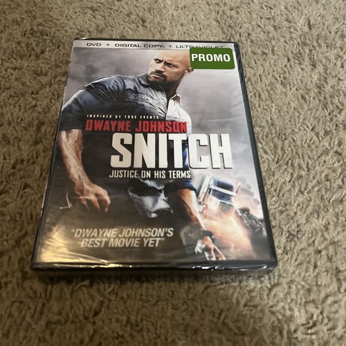 Snitch (DVD, 2013) New Sealed Dwayne Johnson Deleted Scenes Commentary ...