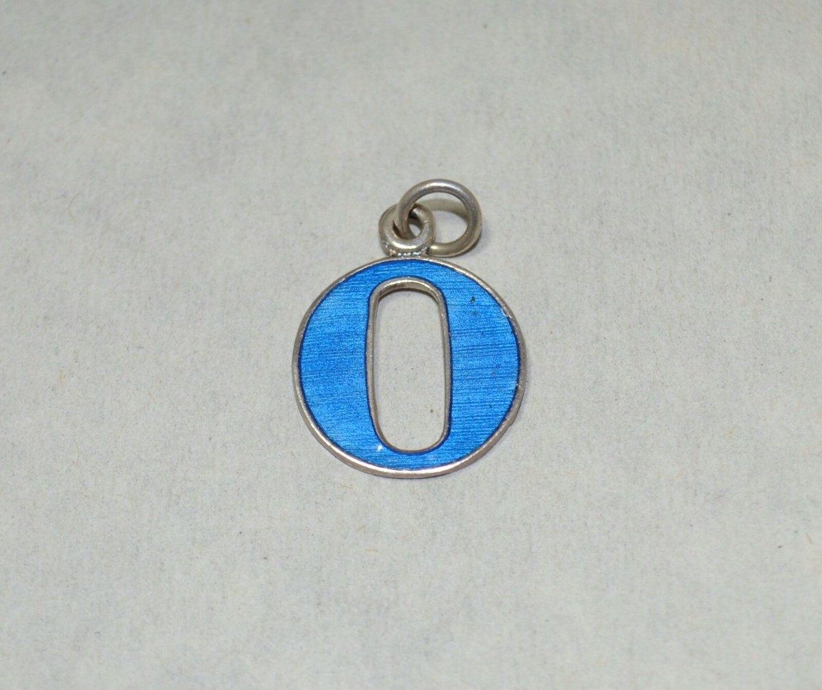 Lettre O Bleue Powell Craft Alphabet Letter Bunting Blue