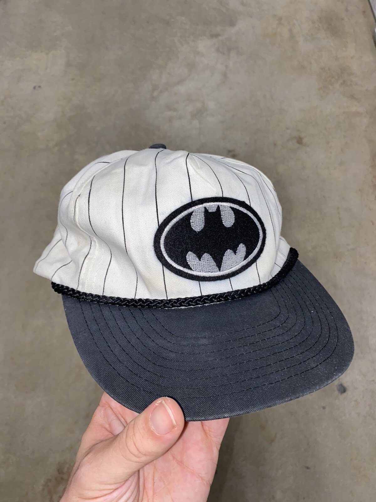 Vintage Snapback 1991 DC Comics Batman Hat Pinstripe … - Gem