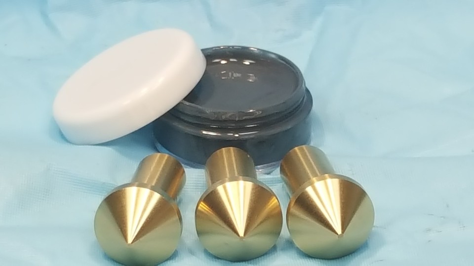 Gunsmith Tools-3 Brass Muzzle Laps-Rifle Or Pistol Lapping Kit ...