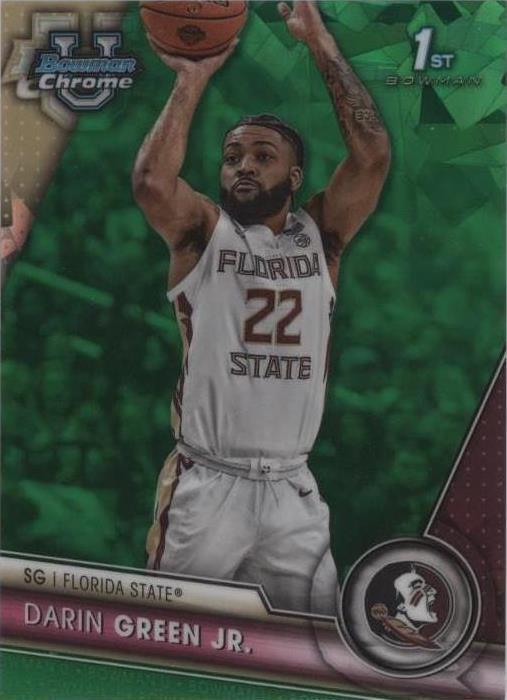 2023-24 Bowman University Chrome Sapphire Edition - Darin Green Jr. #24 ...