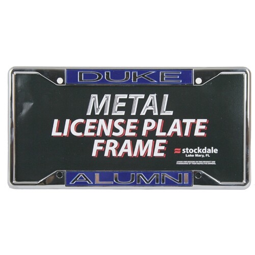 Duke Blue Devils Metal Alumni Inlaid Acrylic License Plate Frame | eBay