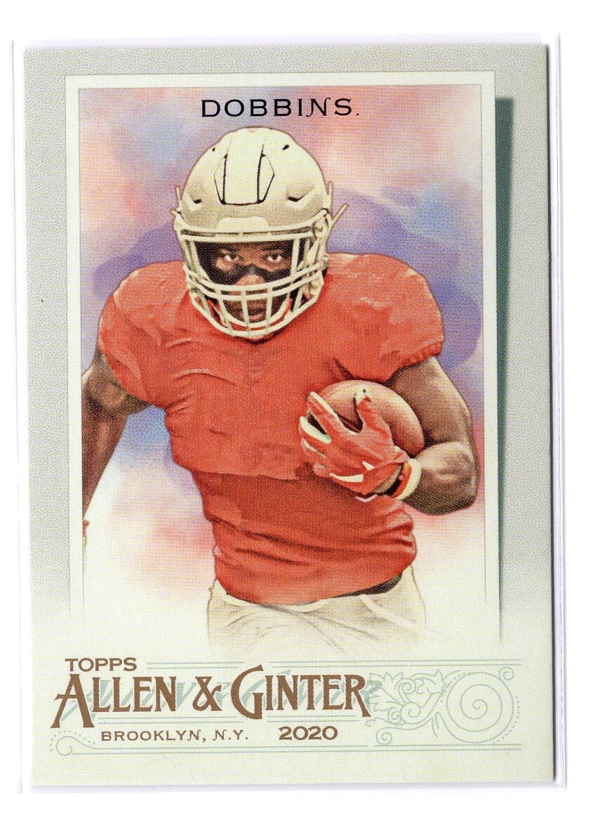 Football Card - 2020 JK Dobbins 152 - Ohio State Buckeyes Topps Allen ...
