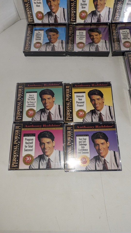 ANTHONY ROBBINS: PERSONAL POWER II The Driving Force Sealed CD Lot ...
