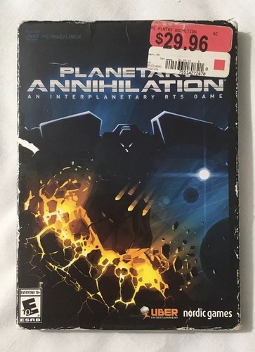 Planetary Annihilation - Space Combat RTS Strategy PC Game - Windows XP ...