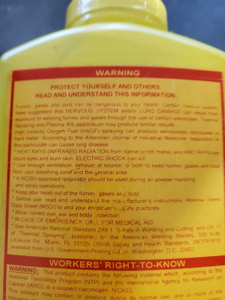 Castolin Eutectic 1206 Nickel-Base Fusible Alloy Powder 5 Kgs (11 lbs ...