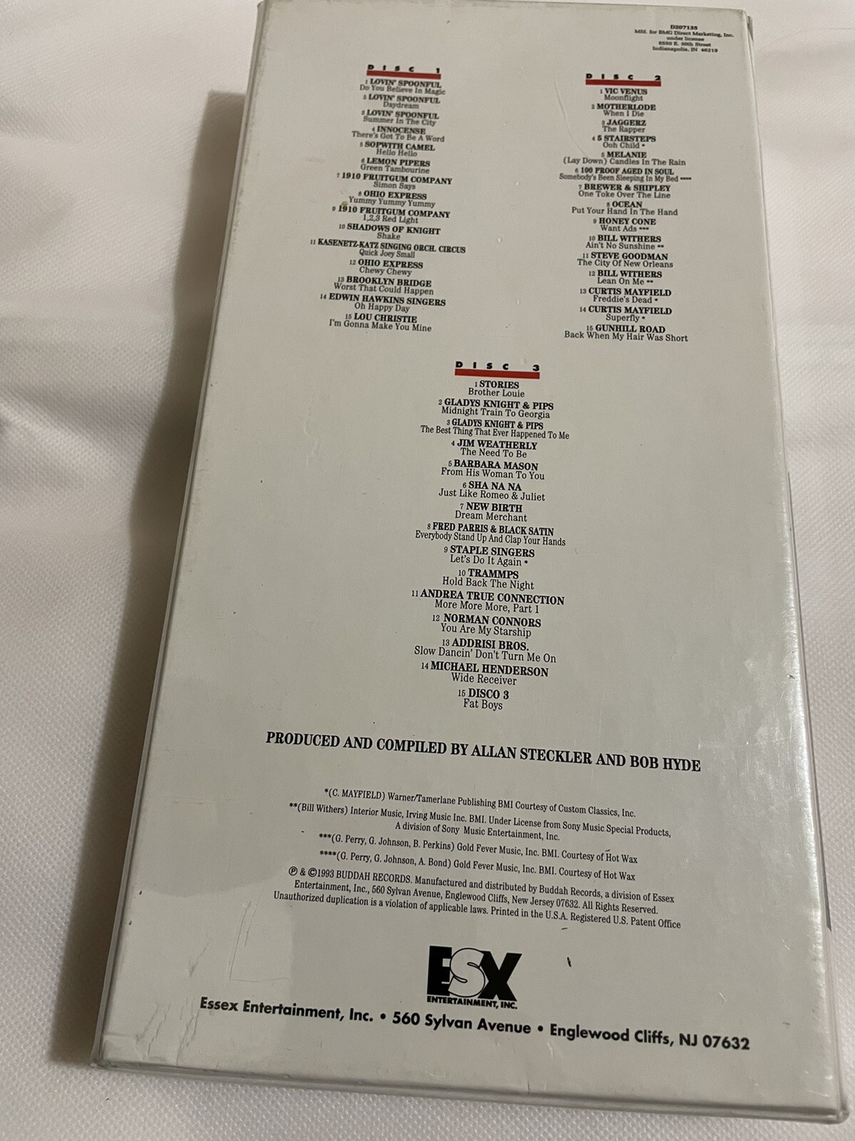 The Buddah Box [Box] by Various Artists (CD, 3 Discs, Esx Entertainment ...