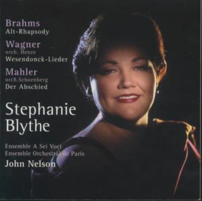 Stephanie Blythe: Brahms / Wagner / Mahler MUSIC AUDIO CD classical ...