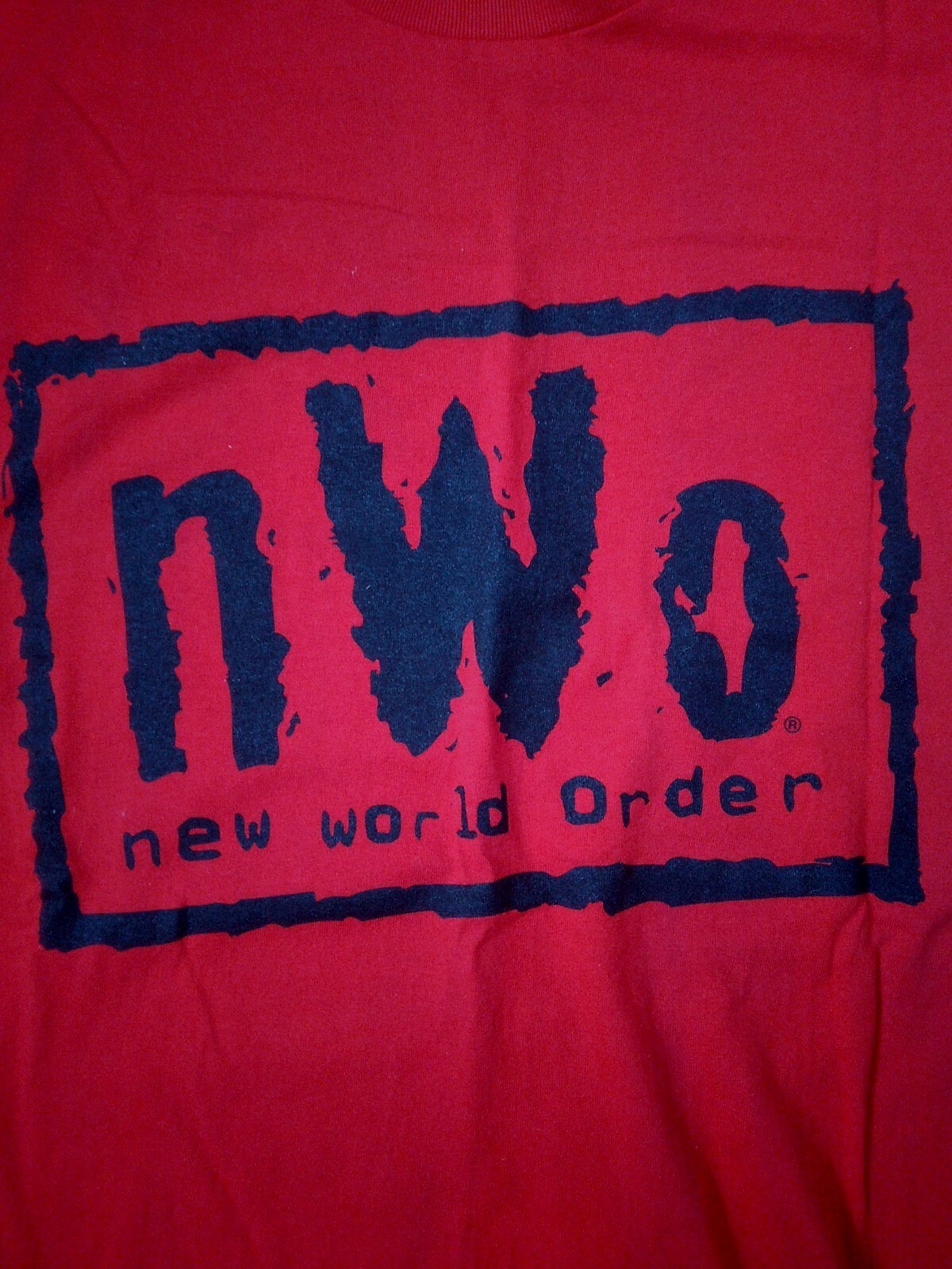 Vintage 1996 WCW NWO New World Order Wrestling Shirt … - Gem