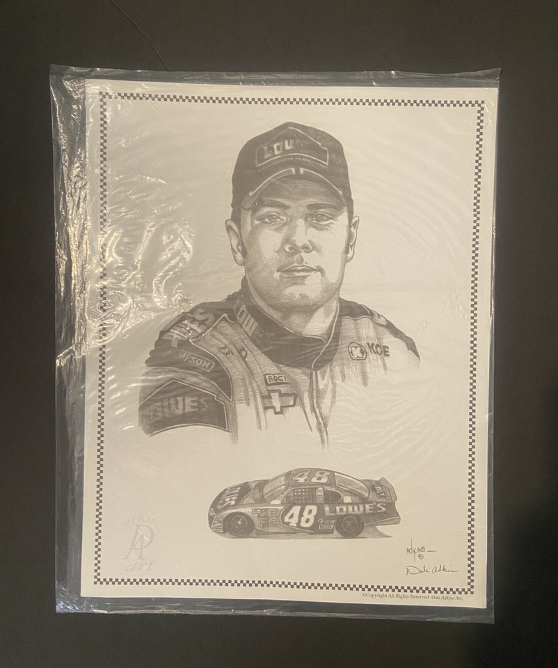 Lot Of 7 NASCAR Lithographs - Limited Edition Collectors Series - By ...