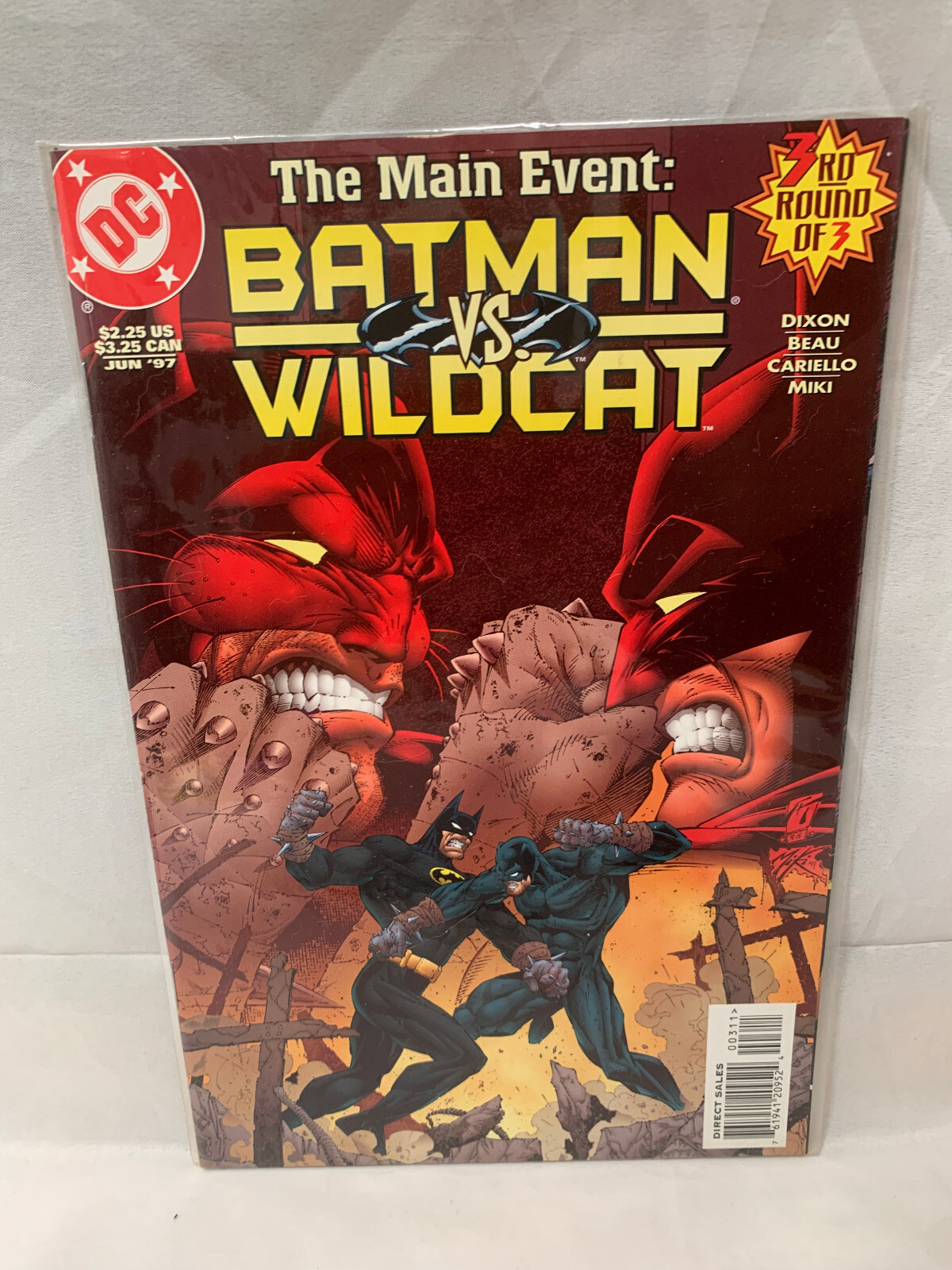 Batman vs Wildcat Lot 3 #1 2 3 Complete DC Comics (1997) 1st Print ...