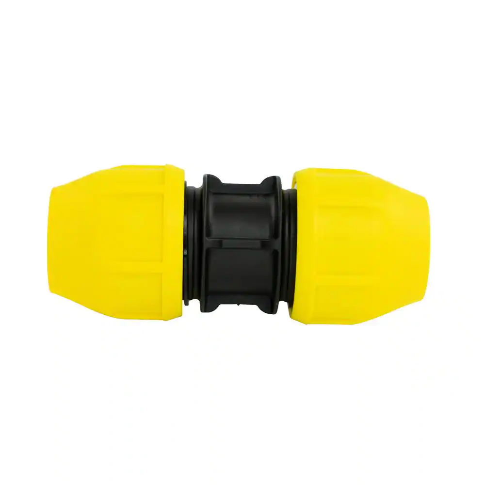 Underground Yellow Poly Gas Pipe Coupler Multiply Sizes | eBay