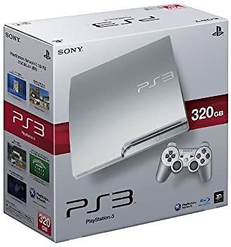 PlayStation 3 PS3 CECH-2500B satin silver Console 320GB Box SONY ...