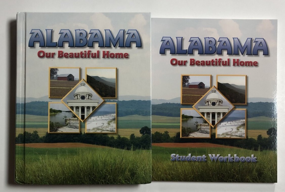 Alabama Our Beautiful Home Student Text Textbook New Workbook Clairmont ...