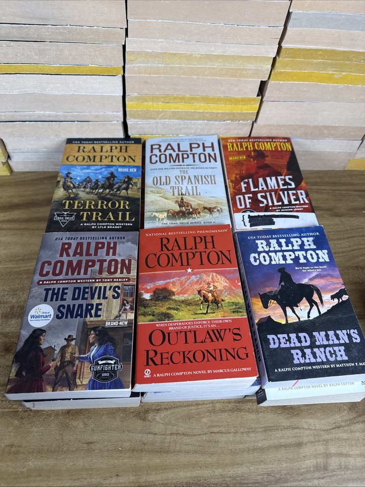 Ralph Compton Lot of 19 Paperback Western Books | eBay