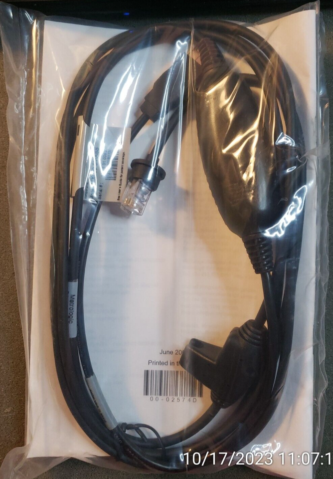 Honeywell Metrolgoic MX009-3MA8S Conversion Cable RS232 to USB. (OSSD ...