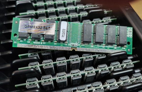 4x Integral DRAM SIMM EDO 32MB 60ns 72-PIN Memory modules S832E-T16DXX ...