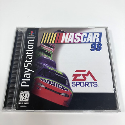 Nascar 98 EA Sports Sony Playstation 1 PS1 Complete racing game CIB ...