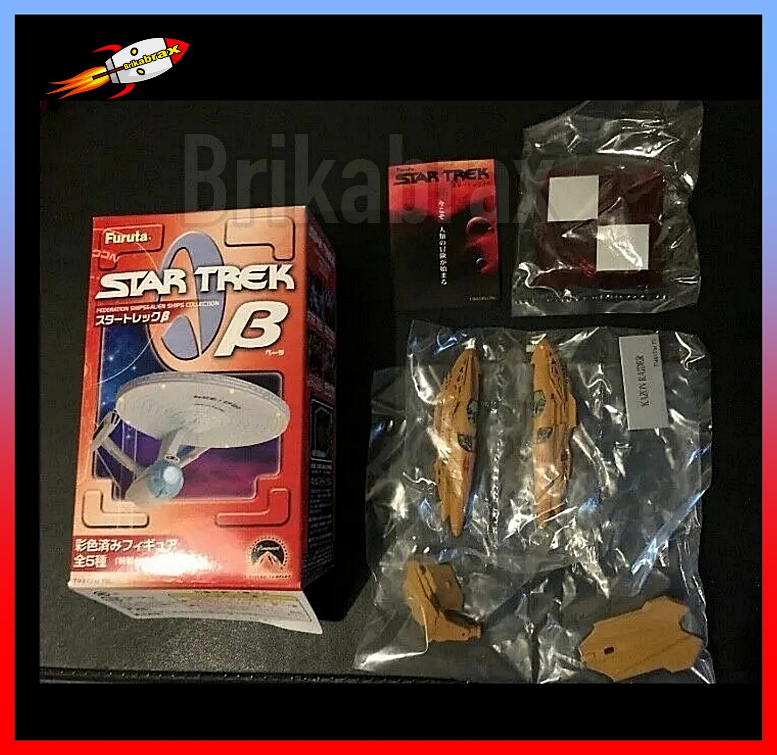 Furuta Star Trek Kazon Raider Pre Painted Model Kit - Sealed - Volume ...