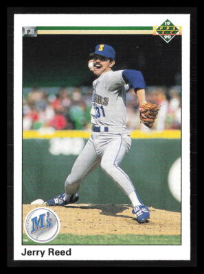 Jerry Reed 1990 Upper Deck #210 Seattle Mariners | eBay