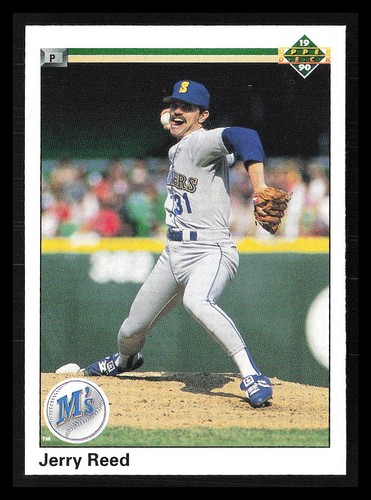 Jerry Reed 1990 Upper Deck #210 Seattle Mariners | eBay